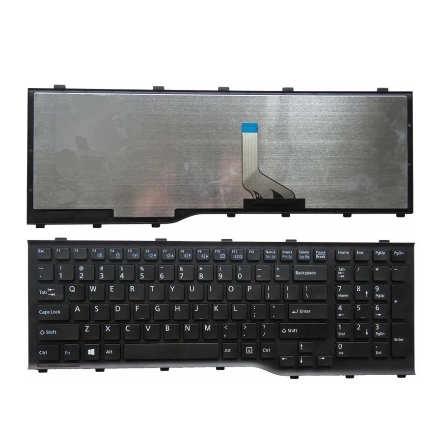 Teclado Inglés para portátil Fujitsu Lifebook AH532, A532, N532, NH532 ...