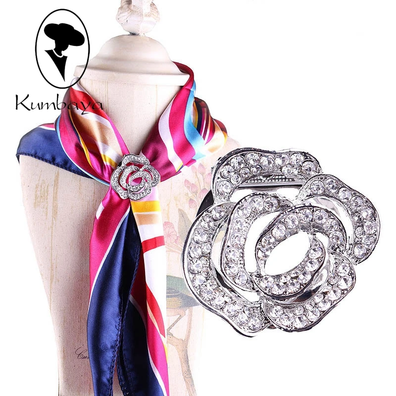 Kumbaya New Fashion Women Brooch Pins Scarf Clip Hijab & Scarf Shawl ...