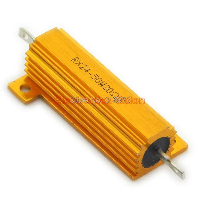 (20 pcs/lot) 20 OHM 50W Wirewound Aluminum Housed Resistor, 50 Watts ...