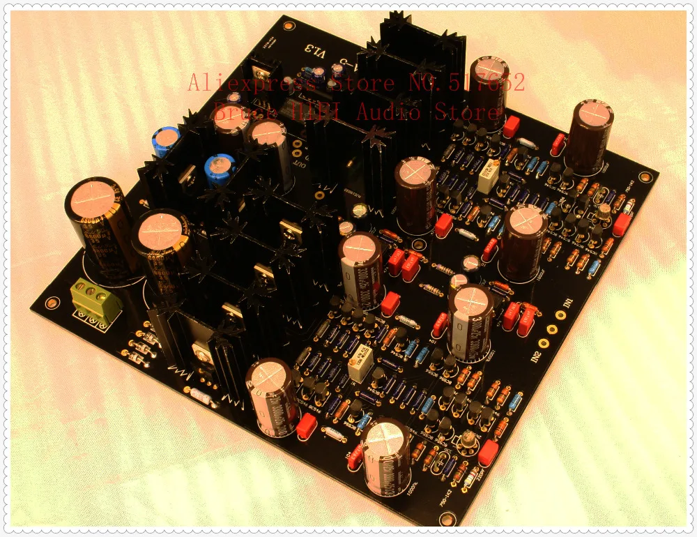HIFI Headphone Amplifier Assembled Board V1.3 Full DC Class A Work DIY ...