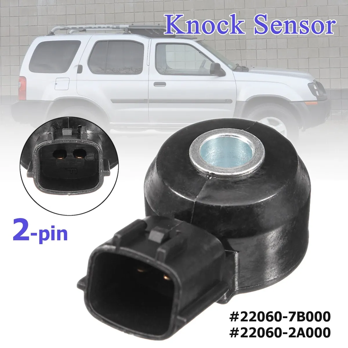#22060 7B000 #22060 2A000 2 pin Knock Sensor For Nissan/Mercury ...