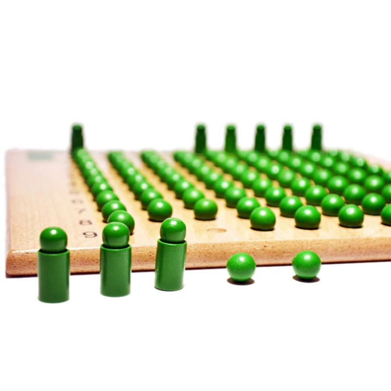 Montessori Educational Wooden Toy Multiplication And Division Bead ...