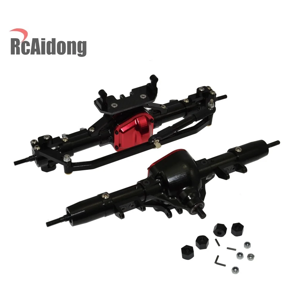 High Quality 1/10 Rc Car Complete Alloy Front And Rear Axle CNC ...