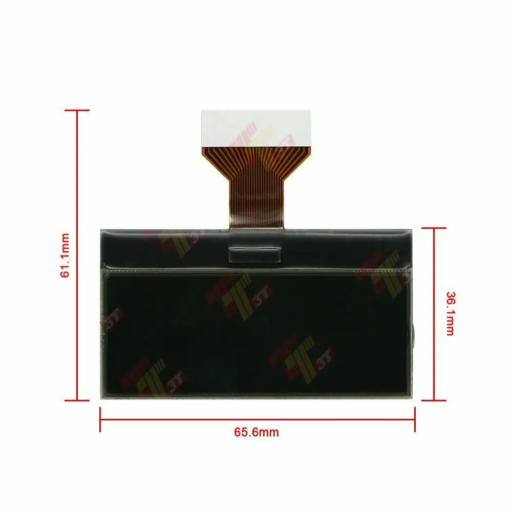 LCD Display for Volvo S60 V70 S80 dashboard 8673259 8673089 Yazaki