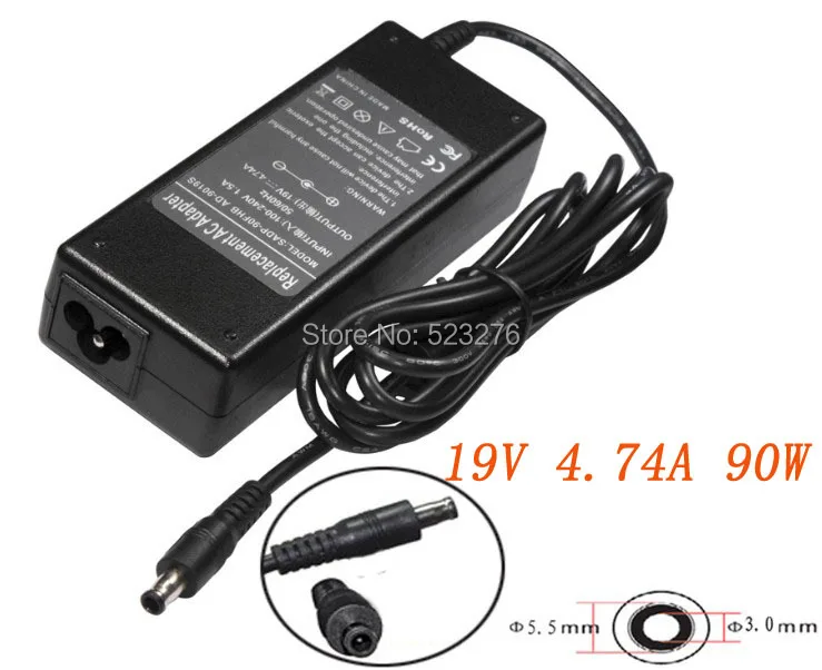 19V 4.74A 어댑터 삼성 PA 1900 08S API3AD05 NBP001518 00 5.5*3.0mm 노트북 어댑터|laptop adapter|19v 4 ...