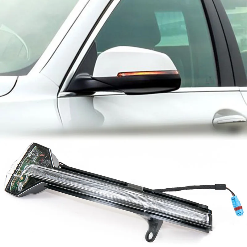1pcs Left Mirror Turn Signal Light for B M W 5 6 7 Series LCI F10 F07 ...