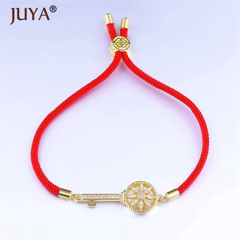 New Red rope bracelet women fashion jewelry high quality copper zircon ...