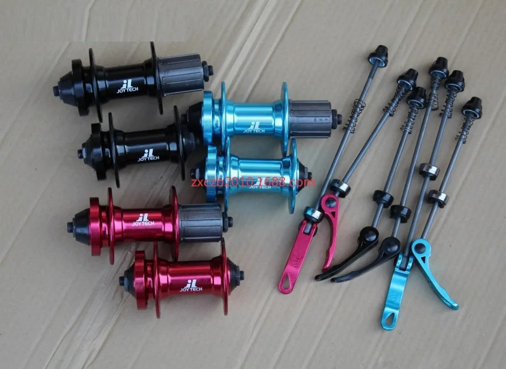 Joytech 간단한 볼 베어링 허브 32 h mtb mtb 산악 도로 자전거 자전거 자전거 디스크 브레이크 허브 꼬치 전면 및 ...