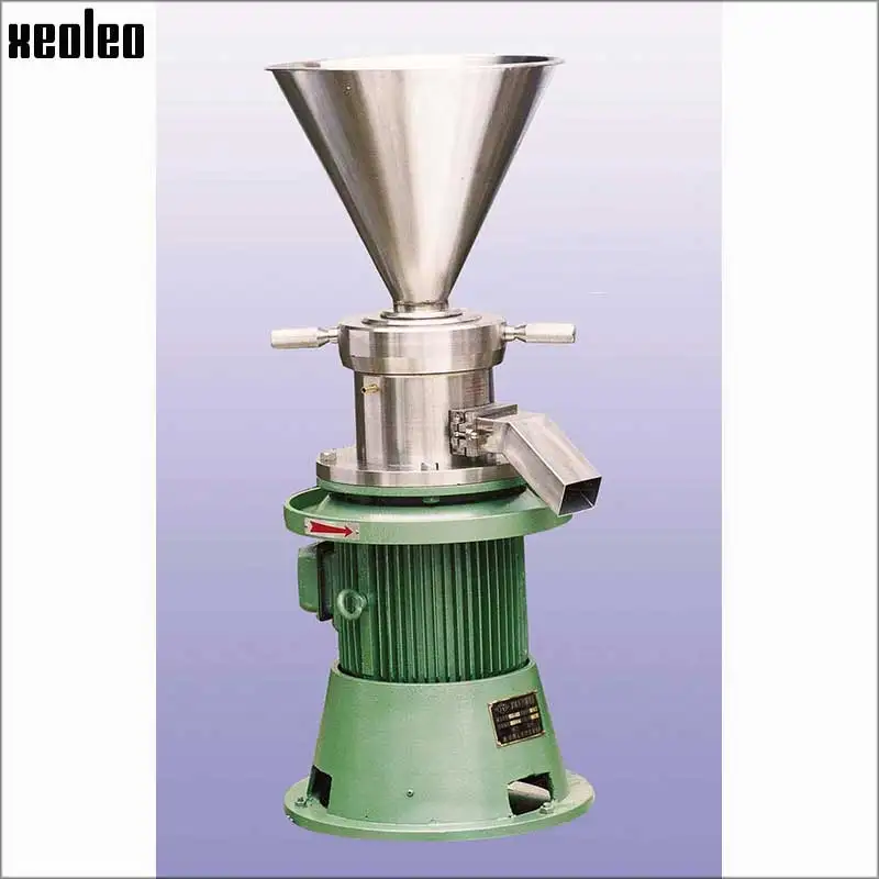 XEOLEO 14.8L Colloid mill machine Commercial 80kg/H Nuts Butter Machine ...