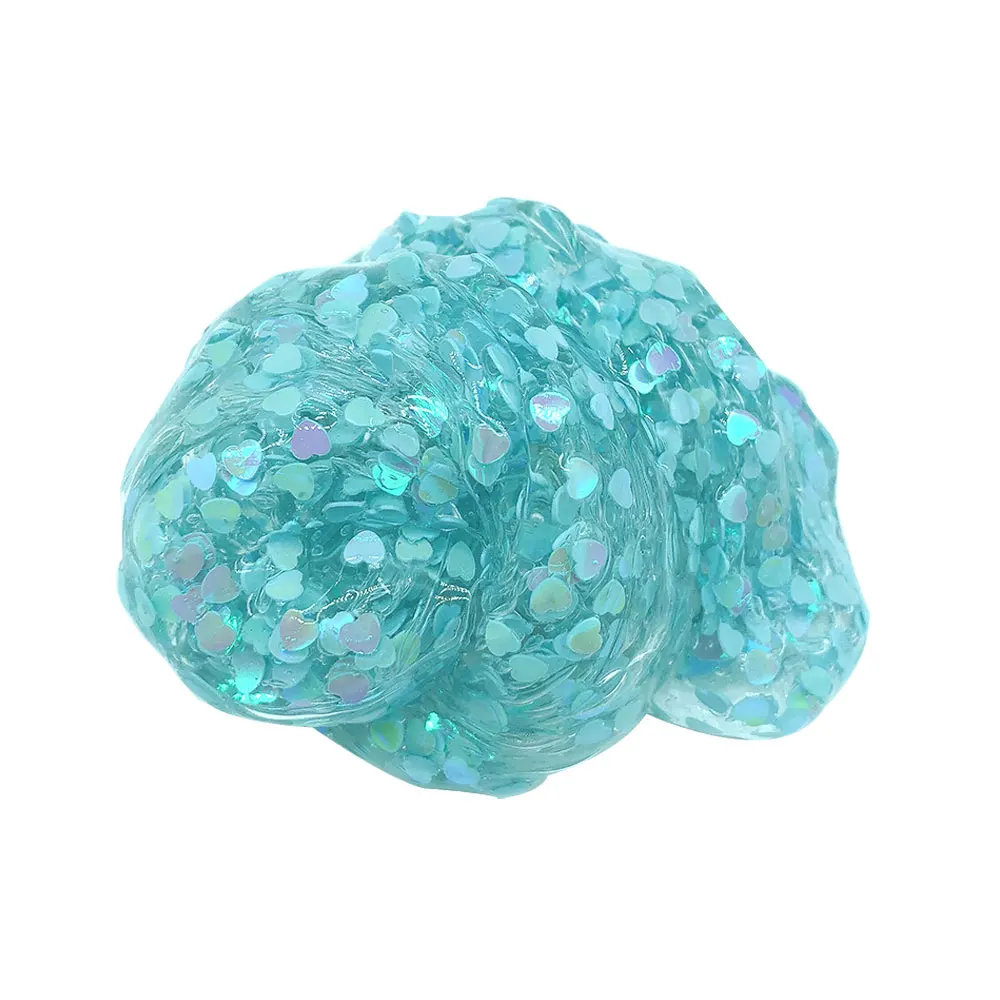 Bearoom Slime Modeling Clay Love Sequin Polymer Clay Slime Fluffy DIY ...