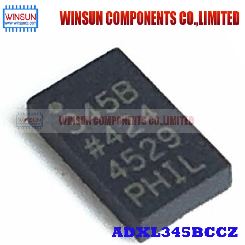 50 unids/lote ADXL345BCCZ 14LGA ADXL345 345B Lineal Digital ...