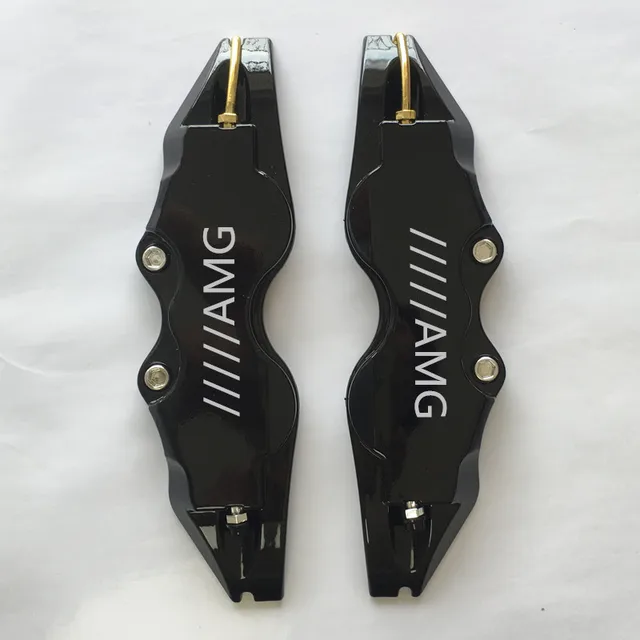 Car Disc Brake Caliper Cover Plastic Sticker For Mercedes Benz M ML SLK ...