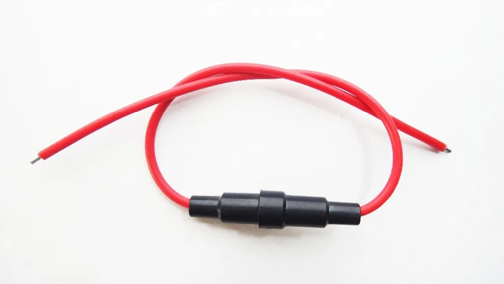 10pcs 20mm X 5mm Fuse Tube Holder Inline Screw Type In Fuses From Home