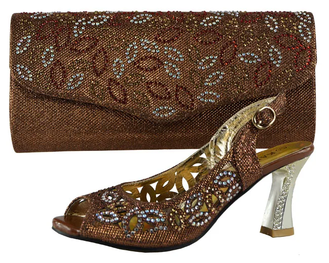 2017 NEW ARRIVAL!!!lady stones italian shoes with matching bags in ...