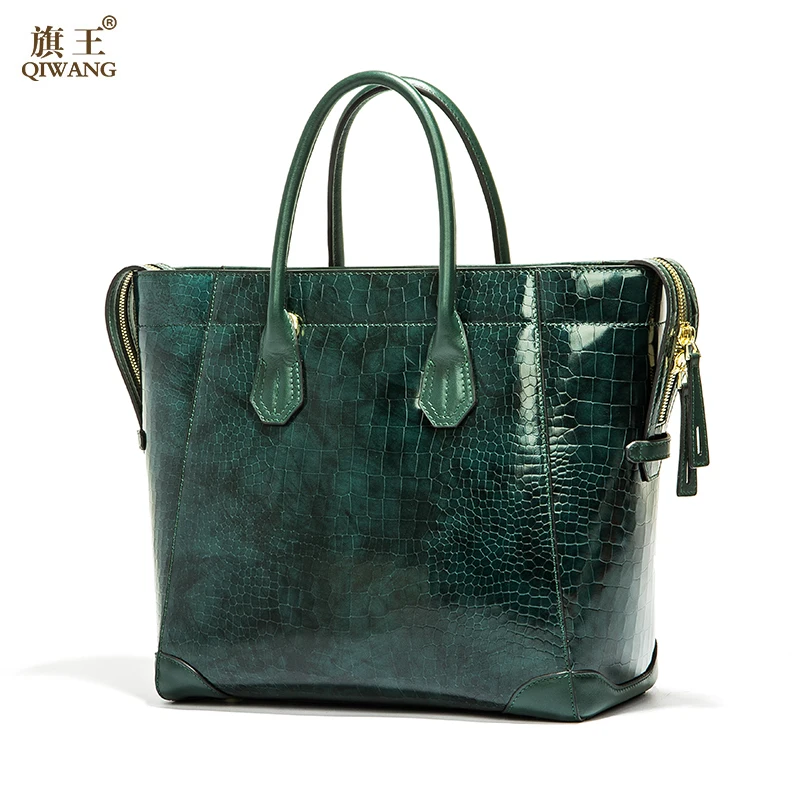 Green Luxury Tote Baggot | semashow.com