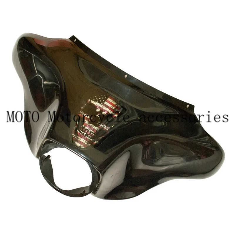 New USA Flag Skull Decals Fairing Stickers For Harley Electra Glide ...