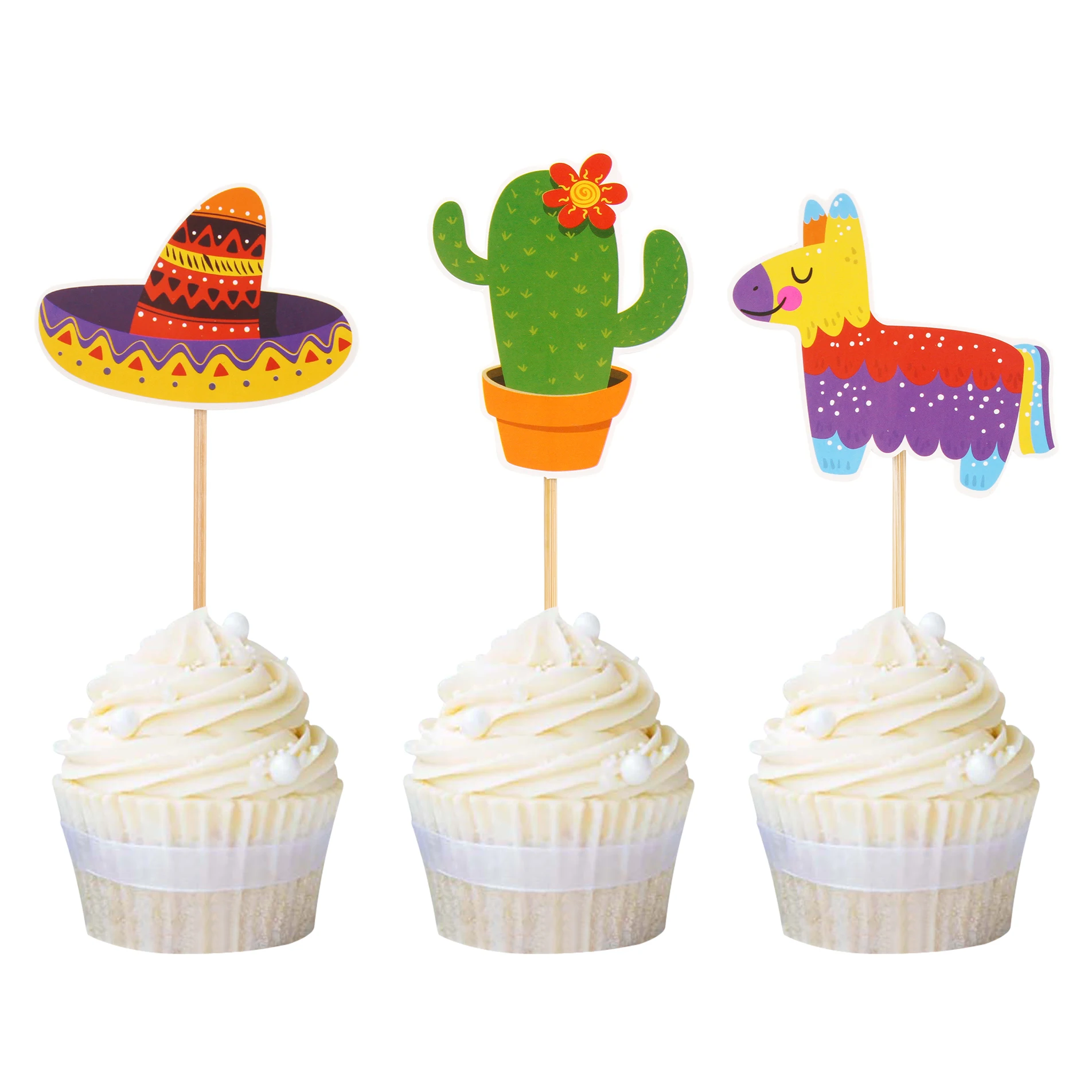 Craft Supplies & Tools Party & Gifting Cactus Cake Topper Cactus ...