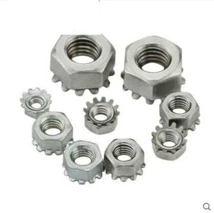 K Type Nut With Tooth Nut Cap Made Multiple Tooth Nut Type K M8 - Nuts ...