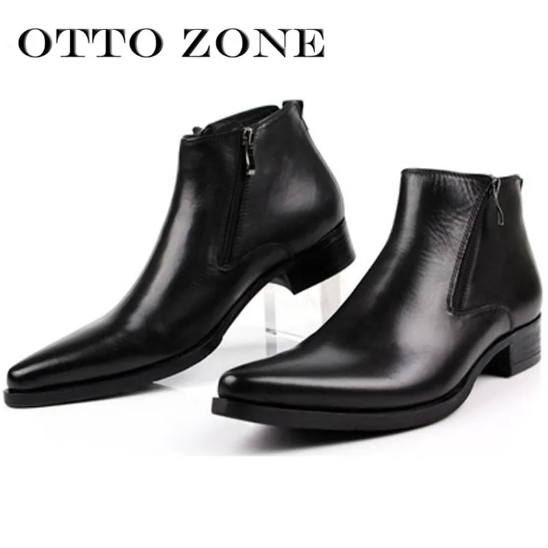Otto New Three Color Spring/autum Men's Chelsea Shoes Boots Handmade ...