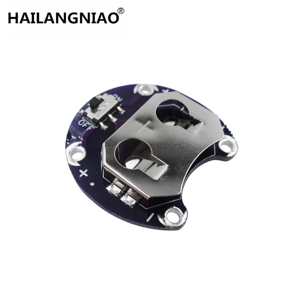 10PCS/LOT LilyPad Coin Cell Battery Holder CR2032 Battery Mount Module ...