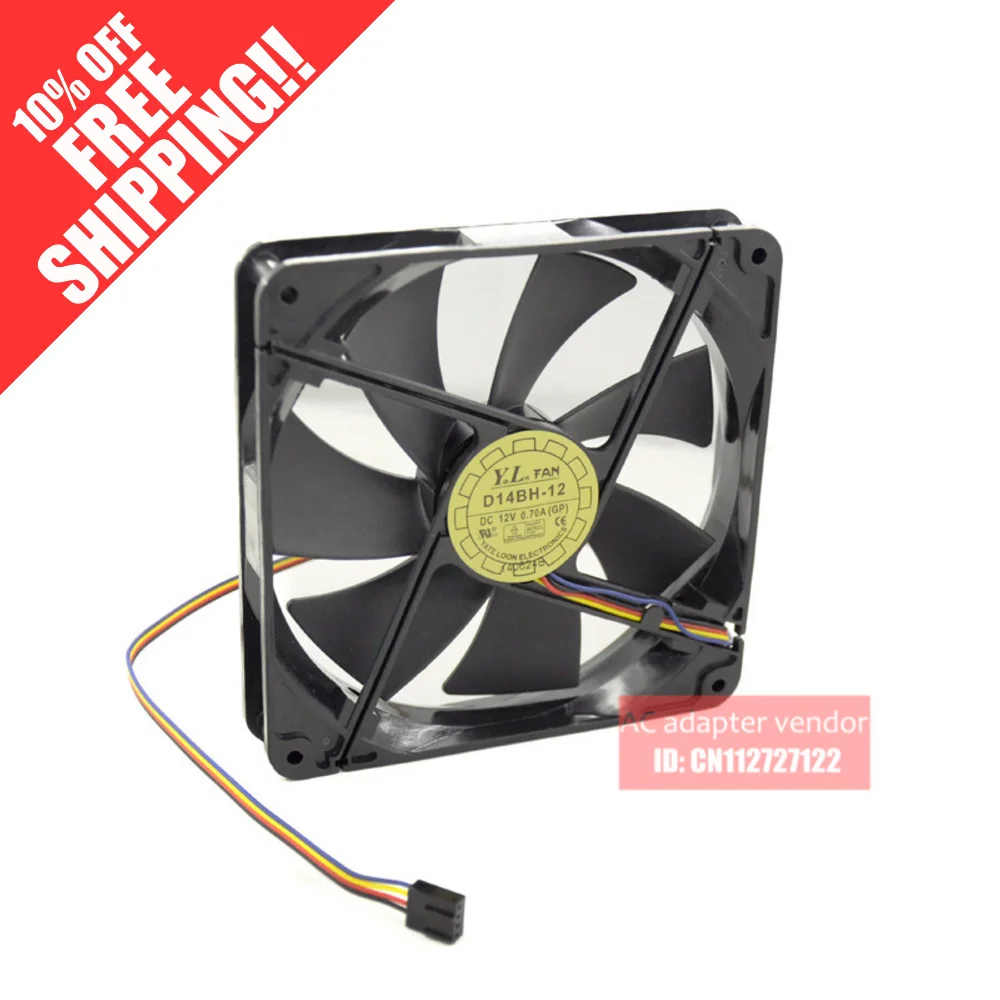 YATE-LOON-14025-14CM-Double-ball-bearing-12V-0-70A-4-wire-PWM-cooling-fan.jpg