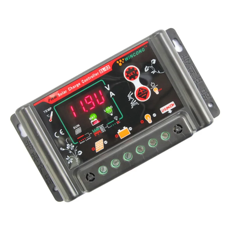 Multifunction solar controller 20A 11.1V 12V 12.8V 14.8V 24V ...