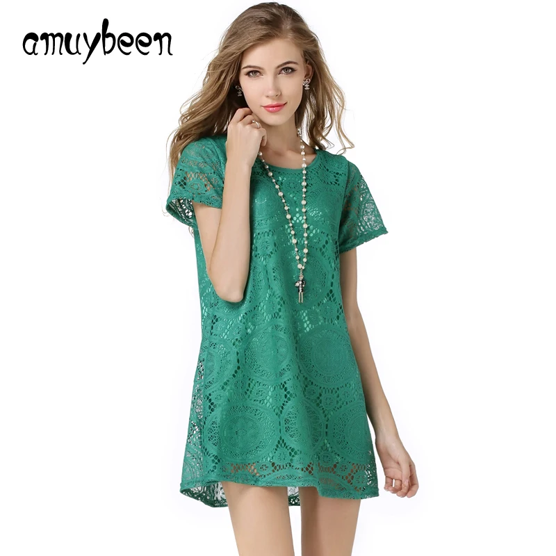 Buy Amuybeen Summer Short Dresses 2017 Hot Clothing