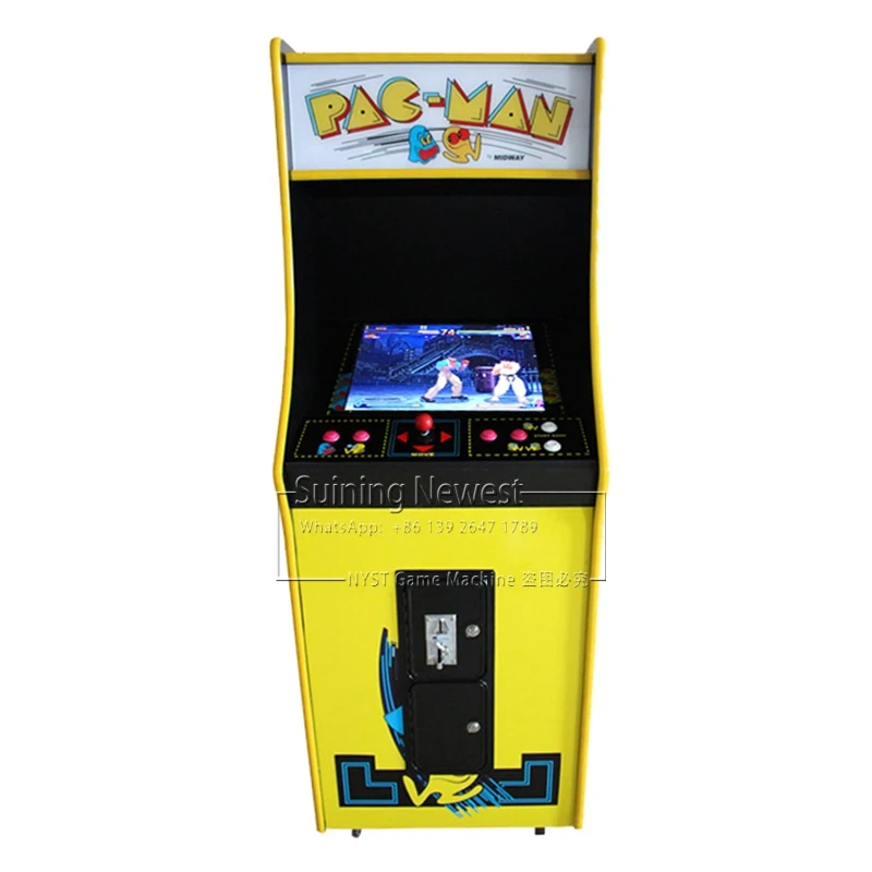 PAC Man Bar Upright Cabinet Cocktail Coin Operated Video Games Classic ...