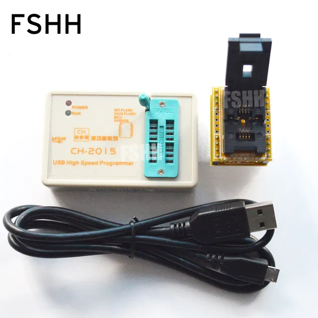 Free Shipping Usb Spi Flash High Speed Programmer Ch2015 6x8 Qfn8