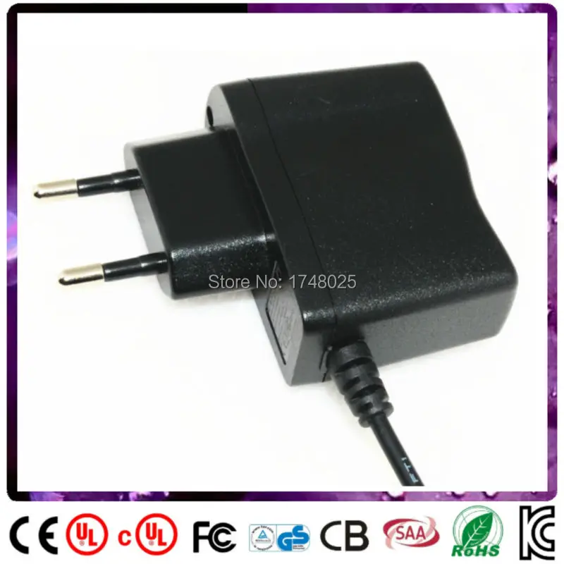 Free shipping 1pcs dc 12v 350ma power adapter 0.35A 4W EU input 100 ...