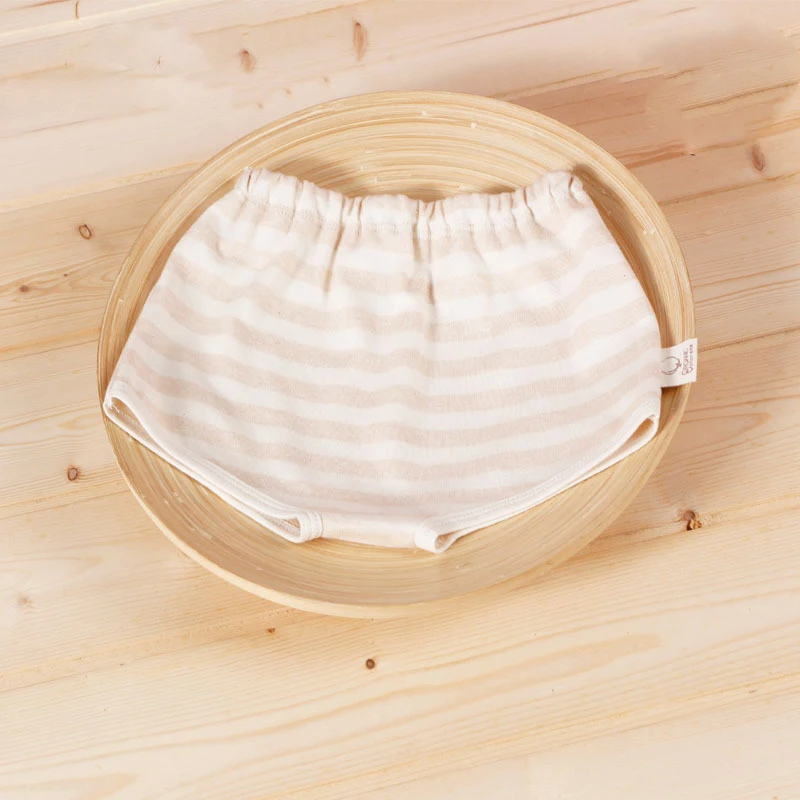 Bebê recém nascido Roupa Interior de Algodão Macio Listrado Meninos ...