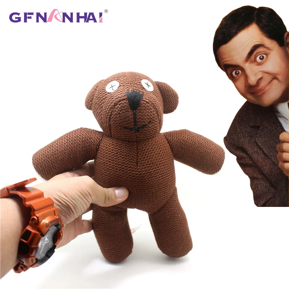 35cm Big Size Mr Bean Teddy Bear Animal Wool Doll Toy Brown