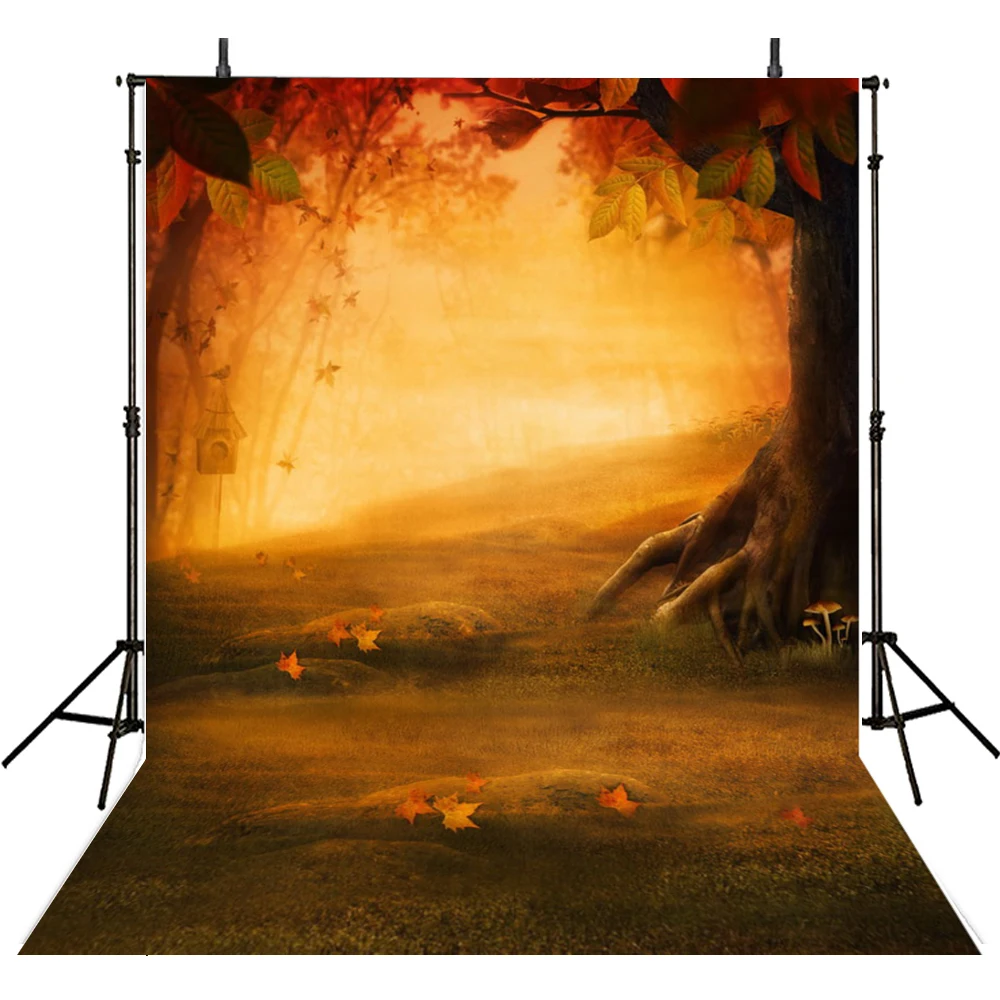 Hot Scenic Photography Backdrops Forest Vinyl Backdrop For Photography ...