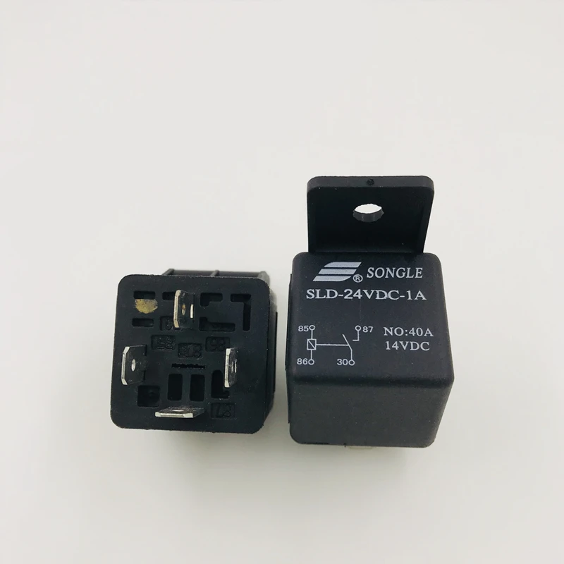 1PCS-Automotive-Relay-SLD-12VDC-24VDC-1A-4PIN-40A-12V-1C-5PIN-30A-With ...