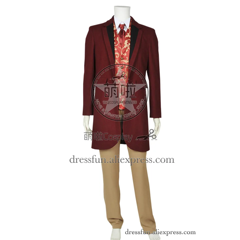 Django Unchained Cosplay Monsieur Calvin J Candie Casaco Traje Uniforme ...