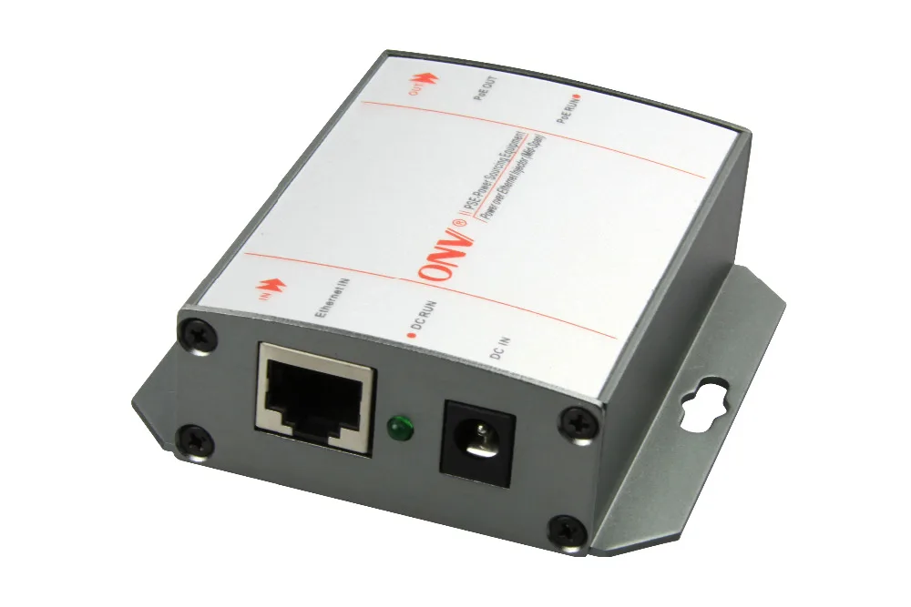 Single port super high power Gigabit PoE injector. Single port power is ...