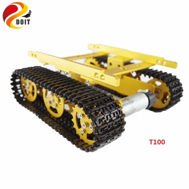 T100-Robot-Tank-Car-Chassis-Crawler-Tracked-Model-Caterpillar-Chain ...