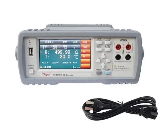 Th2515b Low Dc Resistance Tester 1u Ohms-10m Ohms - Instrument Parts ...