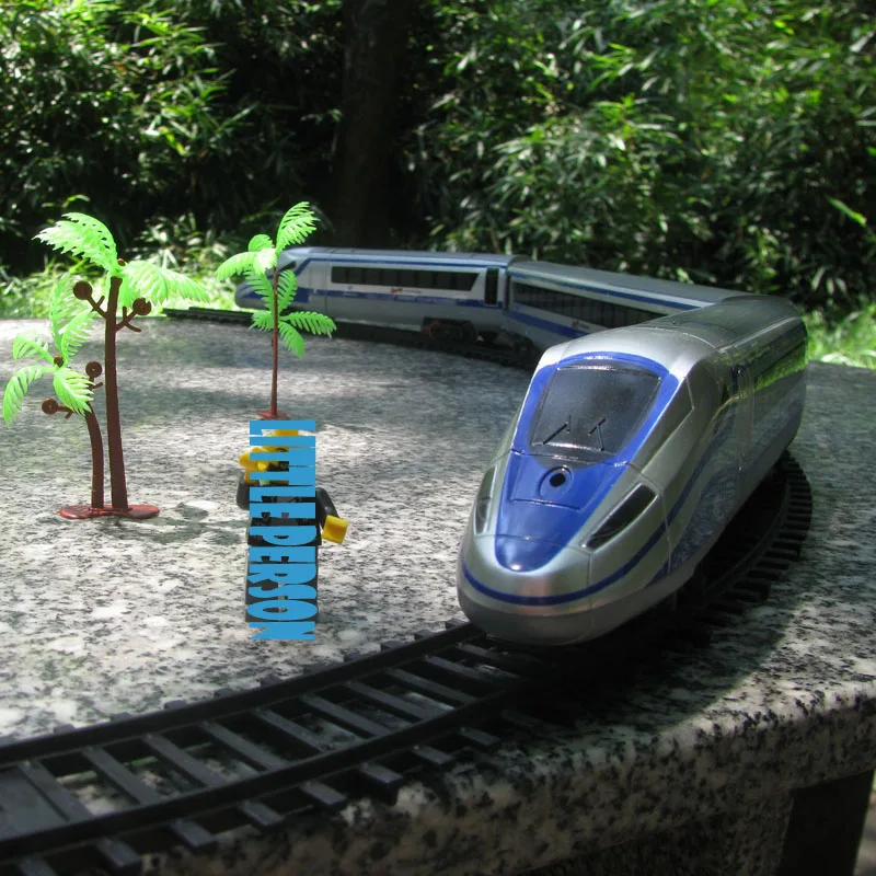 High-Speed-Rail-Train-in-China-Model-Train-18pcs-Sets-Electric-Track ...