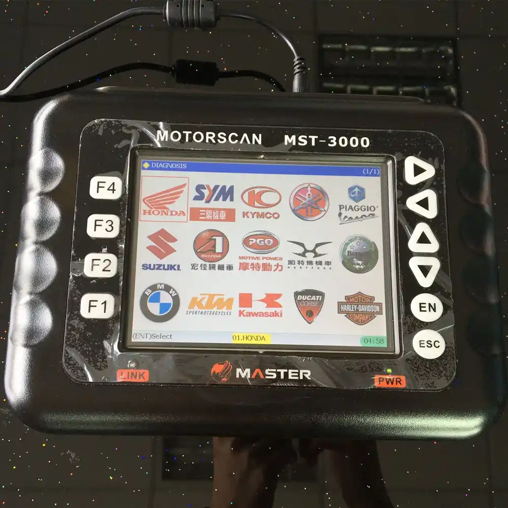 MST 100P Motorcycle Diagnostic Tool and Motorcycle Scanner for Honda ...