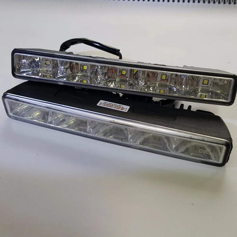 CNLM High quality 2 pcs car drl Daytime Running Light front daylight 5 ...
