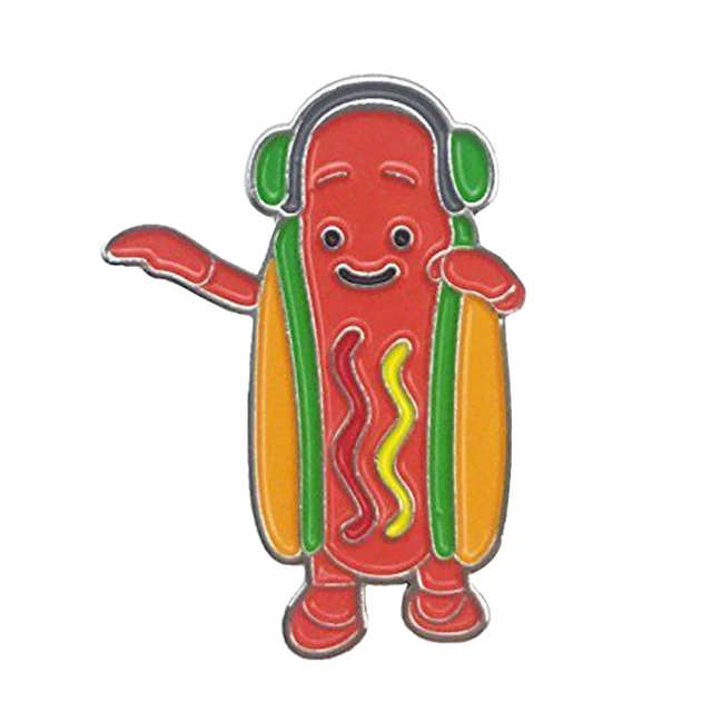 Dancing Hot Dog Clipart