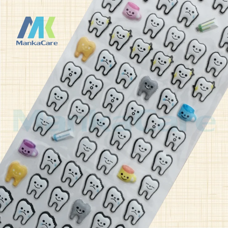 15-pcs-Dental-toy-Tooth-Stickers-Label-Teeth-dentist-Children-kids ...
