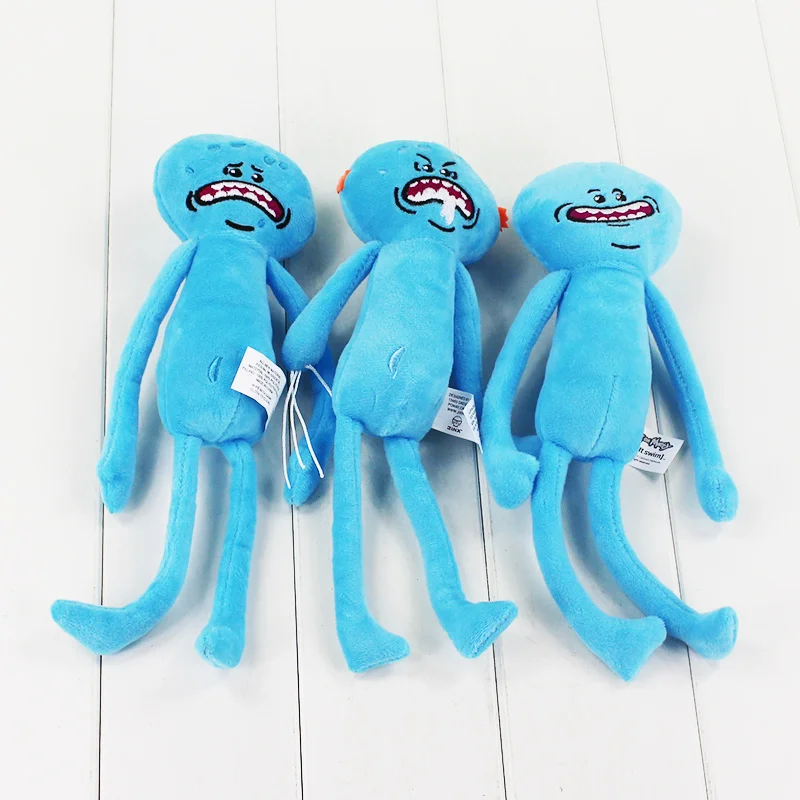 1 шт., 25-30 см, Рик и Морти, Мягкая Плюшевая Кукла Happy Sad Foamy ...