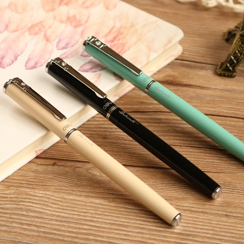 1 Pc 만년필 플러스 2 리필 학생 쓰기 및 학교 문구 및 사무실pen Largepc Backgroundpen