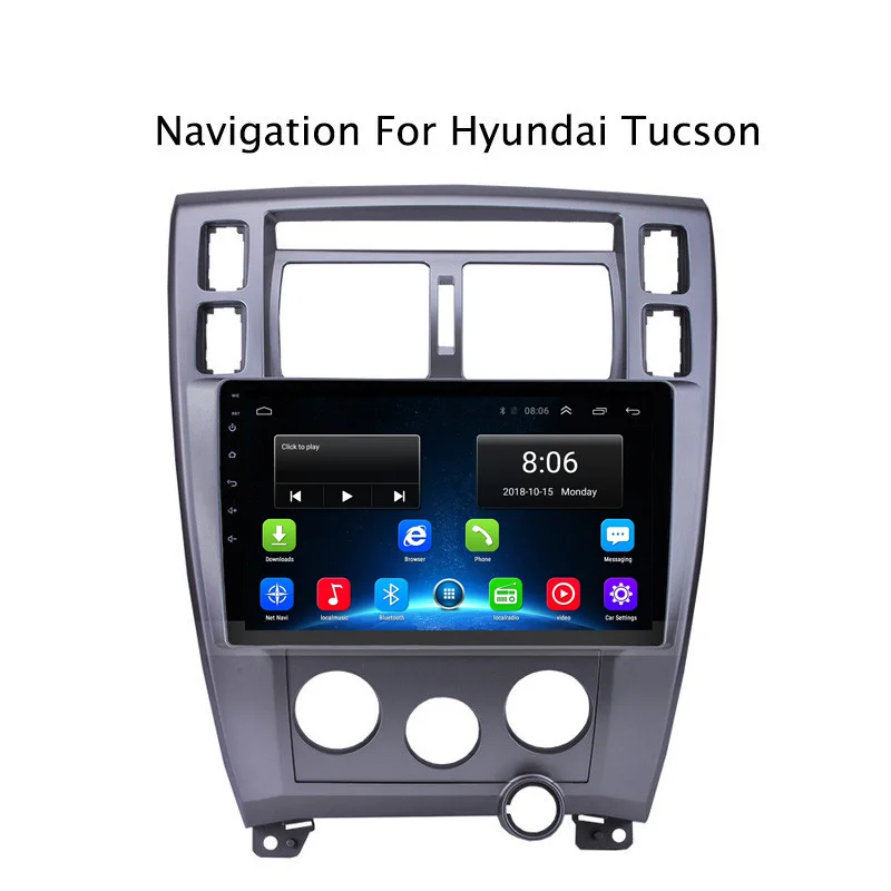 NAVITOPIA 10.1inch 4G LTE WIFI Head Unit for Hyundai Tucson 2006 2013 ...