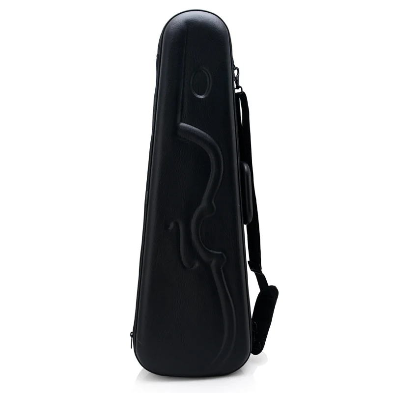 Aliexpress.com : Buy Violin case leather fiddle case accessories black ...