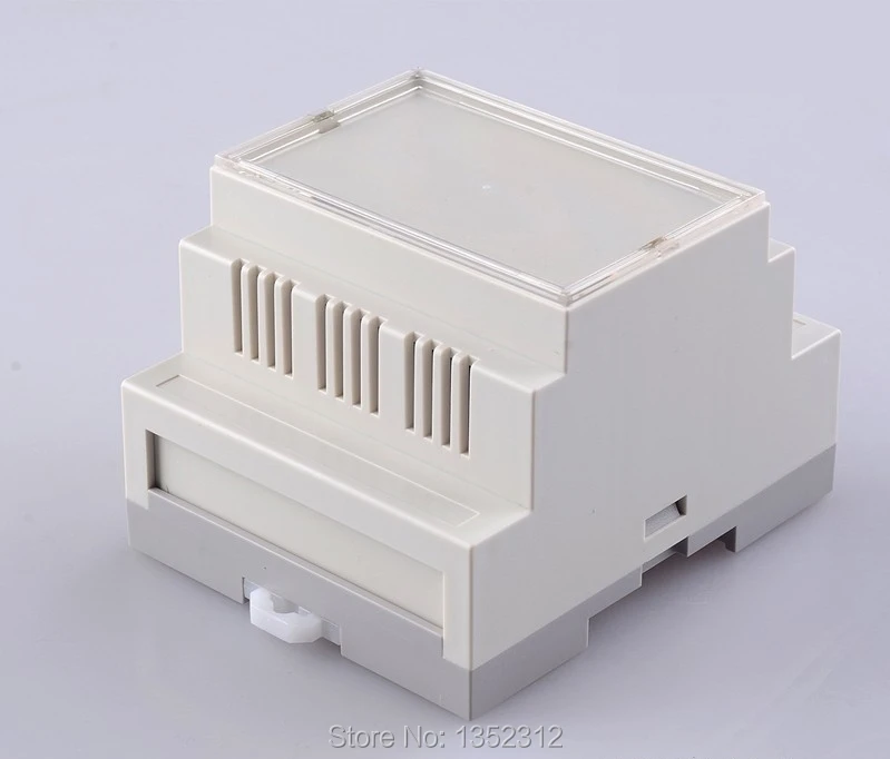 72*87*60mm Din Rail Enclosure Electrical Box Industrial Box Plastic ...