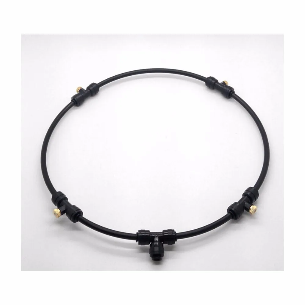 16 inch (dia,400mm) Garden Water Misting Fan Ring|Sprayers| - AliExpress