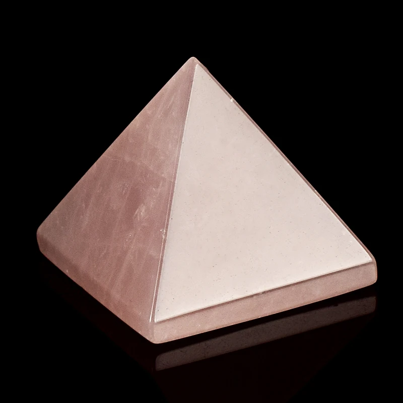 1 pcs 35*35*30mm Fashion Energy Healing Rose Quartz Egypt Egyptian ...
